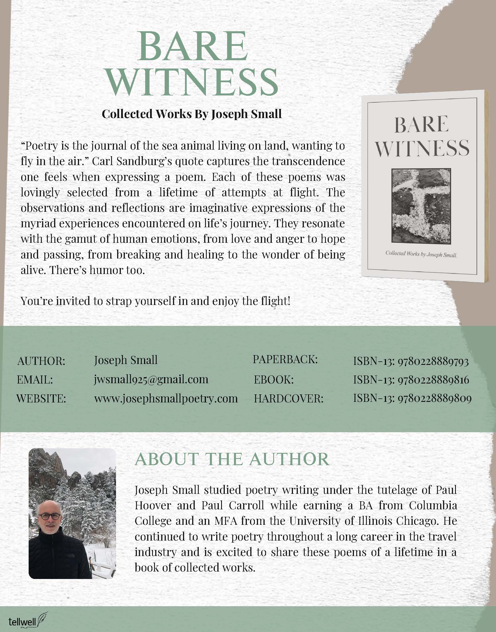 About the Book – Joseph Small